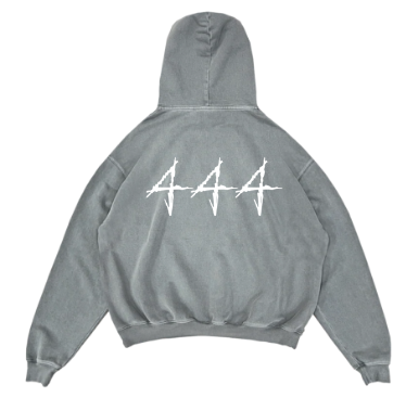 Dark grey 444 Hoodie – M.H.M